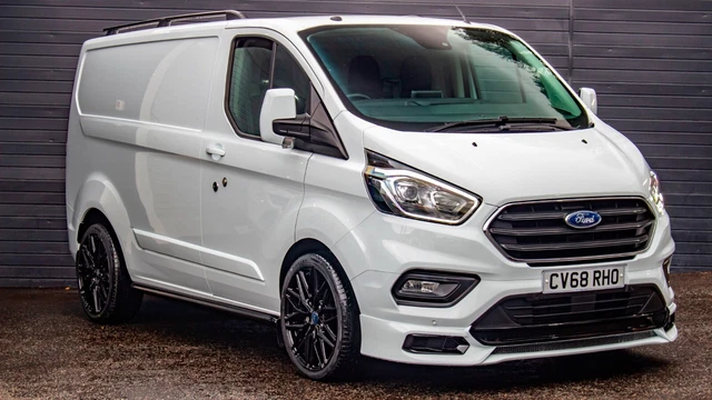 FORD TRANSIT CUSTOM V3 Front Bumper Splitter Transit Splitter Custom £ ...