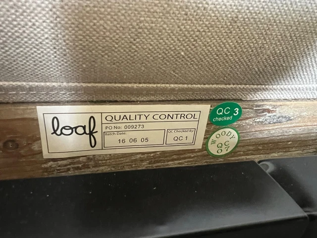 LOAF DAMSEL bed frame with John Lewis mattress £1,230.70 - PicClick UK
