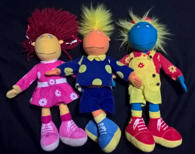 TWEENIES PLUSH SOFT Toy Dolls Bundle Jake Fizz Bella BBC 1998 14 inch £ ...