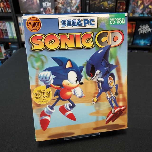 SONIC CD SEGA PC Big Box Windows 95 Pal EUR EUR 99,90 - PicClick FR