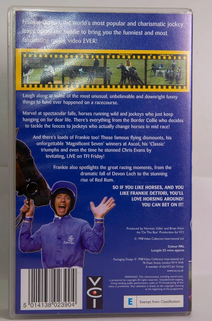 FRANKIE DETTORI, HORSING Around, vhs, E, 1998, VCI. £5.43 - PicClick UK