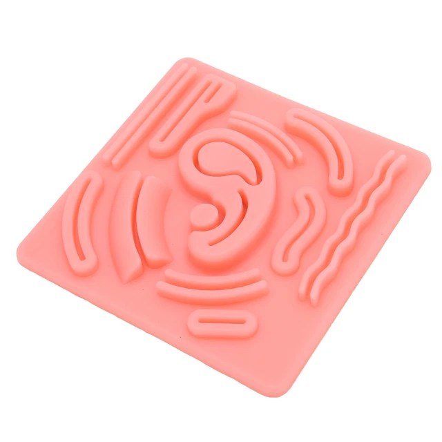 SILICONE LAPAROSCOPIC SUTURE Simulation Pad 3D Laparoscopic Suture Pad ...