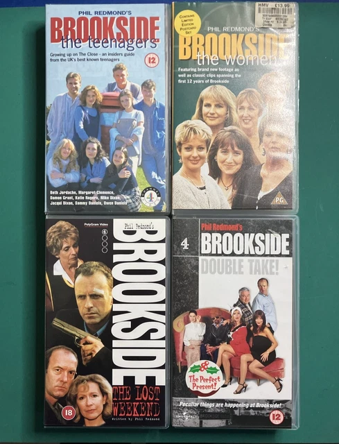 BROOKSIDE - FOUR PAL VHS Tapes Double Take! Lost Weekend, Women ...