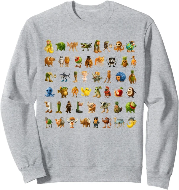 ITALIAN BRAINROT GEN-Z Meme Funny Brain Rot Unisex Crewneck Sweatshirt ...