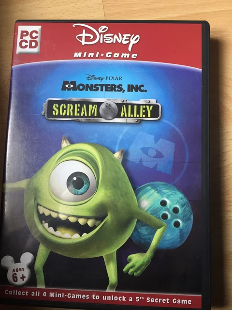 MONSTERS INC SCREAM Alley PC Game | Disney/Pixar £4.99 - PicClick UK