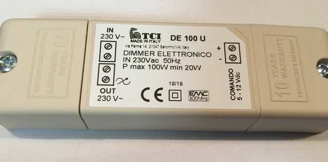 100U TCI 12V 100W Electronic Transformer Dimmer Electronic Transformer ...