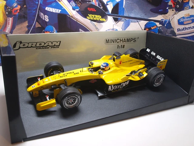 MINICHAMPS F1 2004 Jordan Ford Ej14 - Nigel Mansell - Modèle De Voiture ...