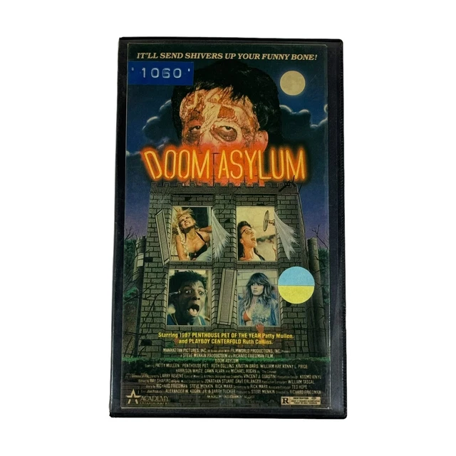 DOOM ASYLUM (1987) VHS Horror Comedy Slasher Ex-Rental Cut Box In ...