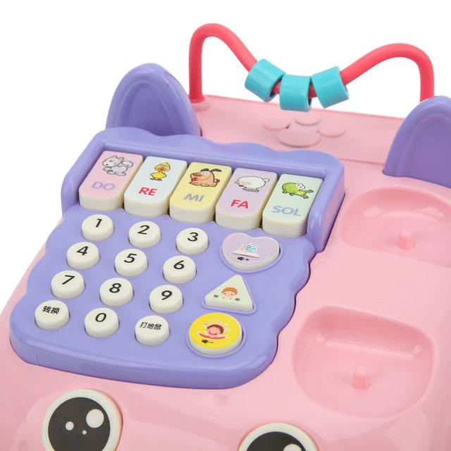 EARLY EDUCATION TELEPHONE Baby Telephone Toy Reusable Smooth For ...