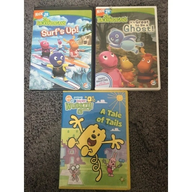 THE BACKYARDIGANS WOW Wow Wubbzy 3 DVD lot Surf's UP Ghost £10.21 ...