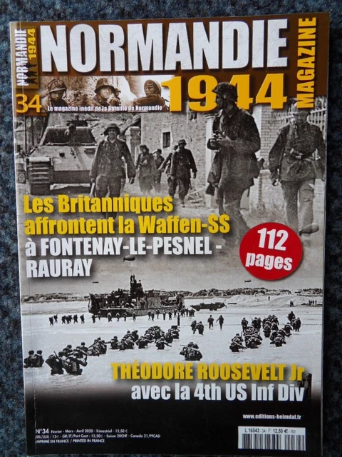 NORMANDIE 1944 MAGAZINE n°34 de février 2020 EUR 9,00 - PicClick FR