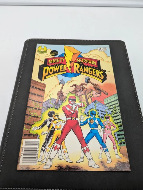 SABANS MIGHTY MORPHIN Power Rangers #2 Hamilton Comics 1994 News Stand ...