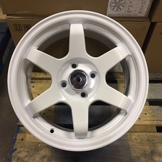 15& GRID STYLE Wheels Rims White 4 Lug Fits Acura Integra Rs Ls Gsr ...