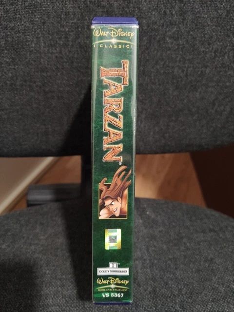 TARZAN - VHS Walt Disney I Classici Vs 5367 Box Blu Versione 2005 ...
