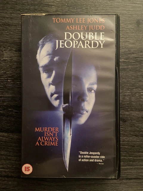 DOUBLE JEOPARDY - Tommy Lee Jones - PAL VHS Video Tape £2.99 - PicClick UK