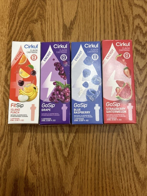 CIRKUL FLAVOR CARTRIDGES Various Flavors- 4 Pack £19.45 - PicClick UK