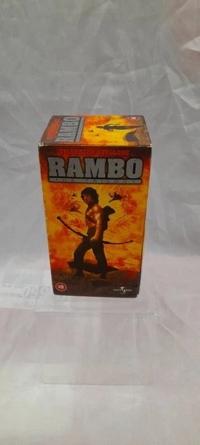 RAMBO-THE TRILOGY VHS Box Set- Cg C34 £7.99 - PicClick UK