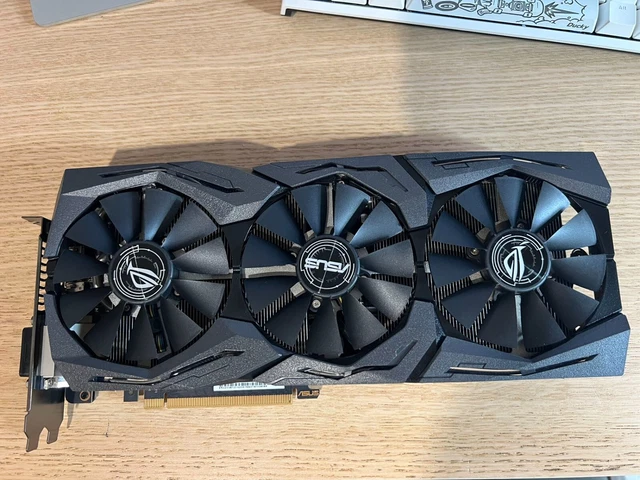 PRETTY NEW ASUS Flagship Rog Strix Nvidia GTX 1080Ti 11GB Gaming OC ...