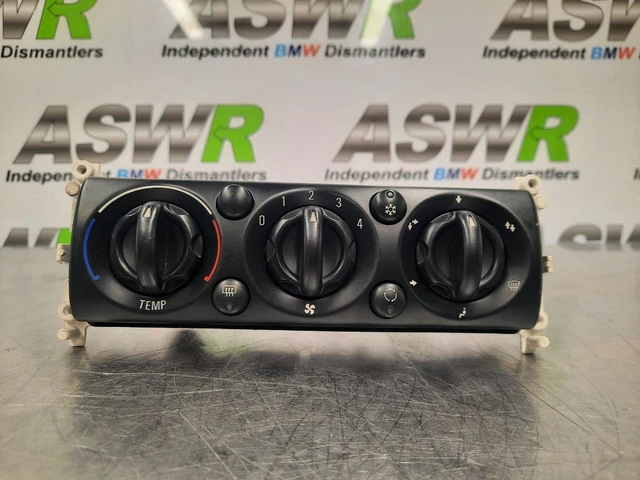 MINI COOPER R50 R52 R53 COOPER ONE Heater Control Panel 64111502214 EUR ...
