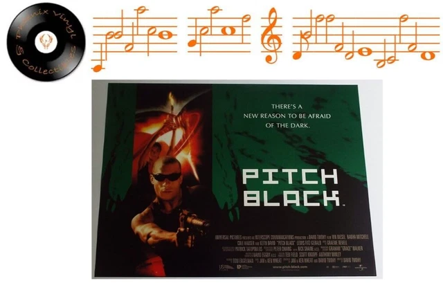PITCH BLACK 2000 Original UK Mini Quad Cinema Poster £8.49 - PicClick UK