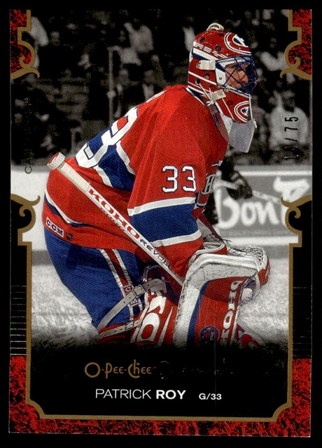 2007-08 O-PEE-CHEE PREMIER Gold Patrick Roy 19/75 Montreal Canadiens ...