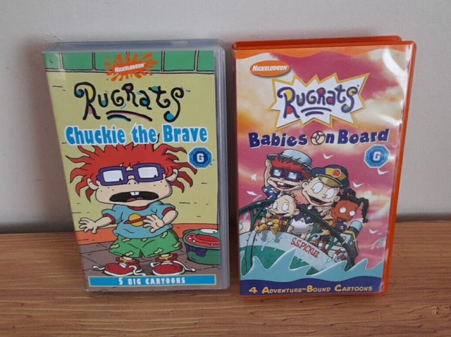 RUGRATS BABIES On Board and Chuckle The Brave VHS Video Cassette Tapes ... RUGRATS BABIES On Board and Chuckle The Brave VHS Video Cassette Tapes ...