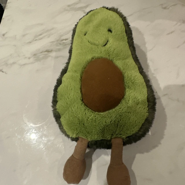 JELLYCAT AMUSEABLES AVOCADO Soft Plush Toy 16 Cm Sitting £22.54 ...