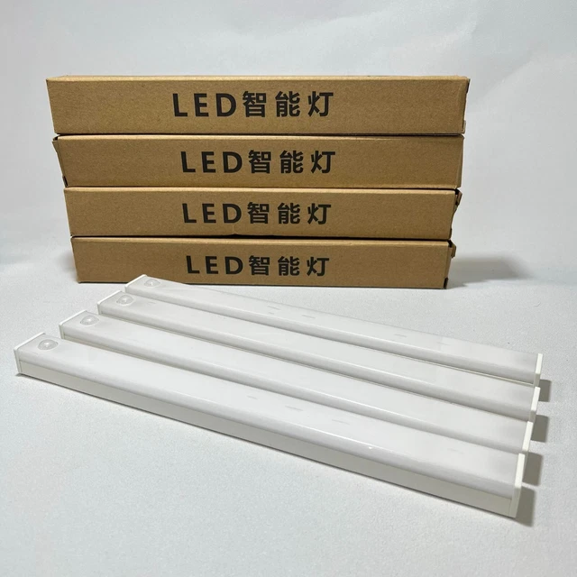 LED LINEAR LIGHT Motion Sensor Usbcharging Magnetic 4PCS General ...
