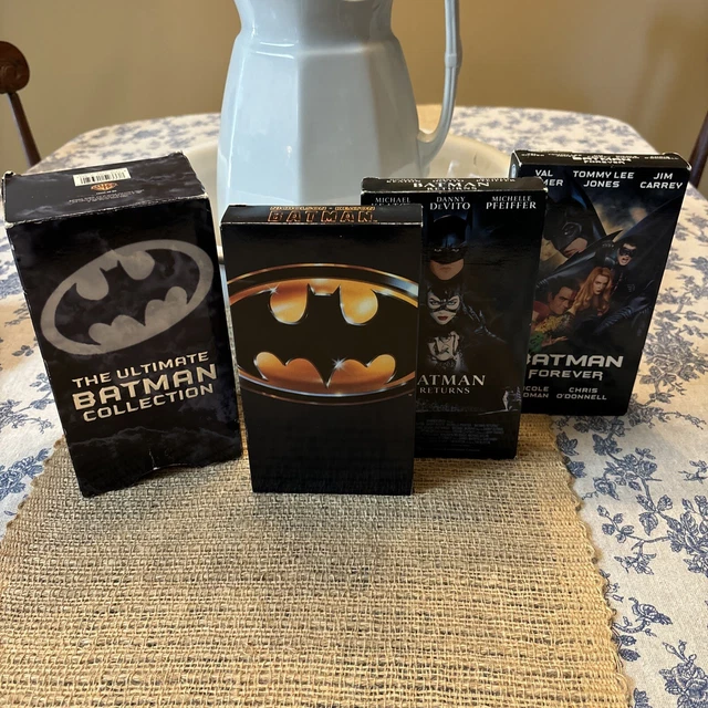THE ULTIMATE BATMAN Collection VHS Vintage (No Comic) 1997 Box Set £14. ...