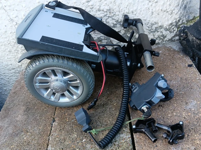 TGA WHEELCHAIR POWERPACK Duo Wheel Electric Wheelchair Power Pack Motor ...