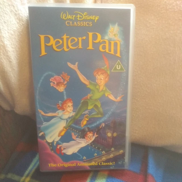 PETER PAN WALT Disney Classics Original Animated Classic (VHS/DM, 2001) UK PAL £4.00 - PicClick UK