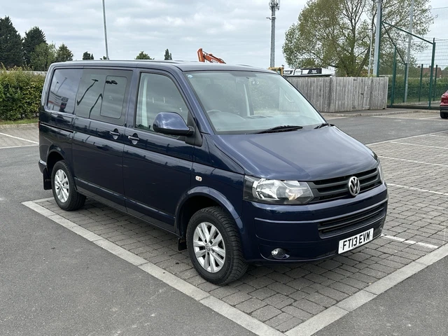 VW TRANSPORTER T5.1 Highline Factory Kombi 140bhp 6 Speed a/c £13,000.00 - PicClick UK