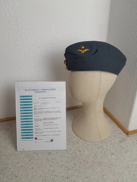 ORIGINAL PRE WW2 RAF Officers cap - named Air commodore £50.00 ...