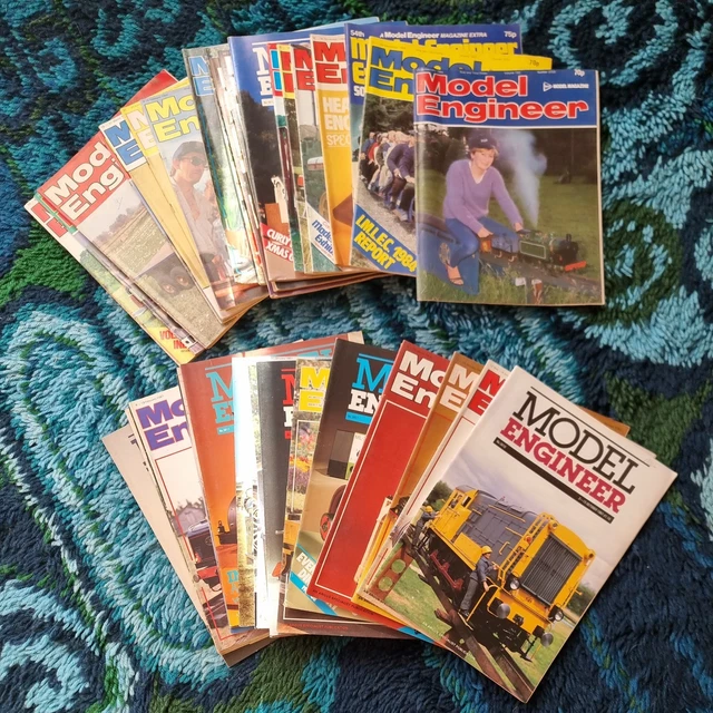 VINTAGE MODEL ENGINEER Magazine Job Lot 1980s £69.95 - PicClick UK