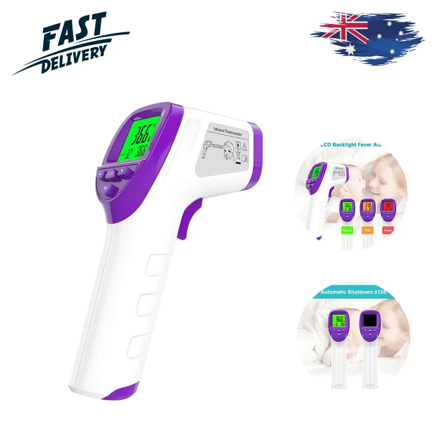 DIGITAL IR THERMOMETER Forehead Ear Non-contact Infrared Body ...