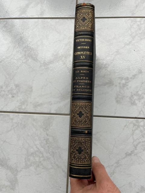 LIVRE TRÉS RARE Victor Hugo Le Rhin dessins de Vicror Hugo ed limitée ...