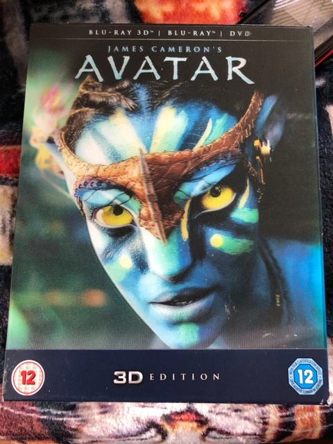 AVATAR (3D BLU-RAY/BLU-RAY/DVD) 2 Disc Limited Edition Lenticular ...