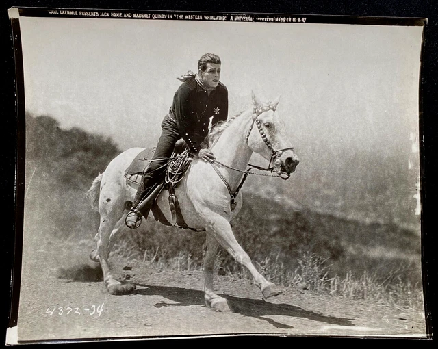 JACK HOXIE DANS "The Western Whirlwind" En 1927 : Tirage Original D ...