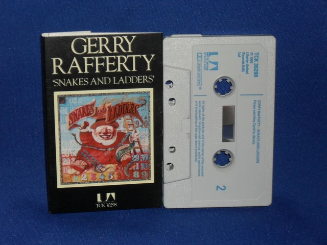 GERRY RAFFERTY SNAKES And Ladders - Cassette Nm $14.00 - PicClick AU