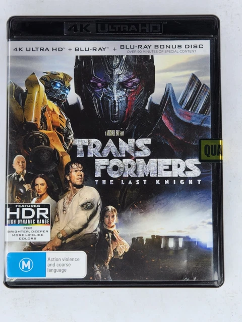 Transformers Last Knight 4k Digital Ultra Hd Mark Wahlberg Blu Ray