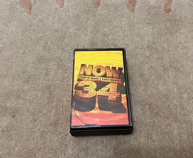 NOW THAT’S WHAT I Call Music 34. 42 Top Chart Hits. Double Cassette Now ...