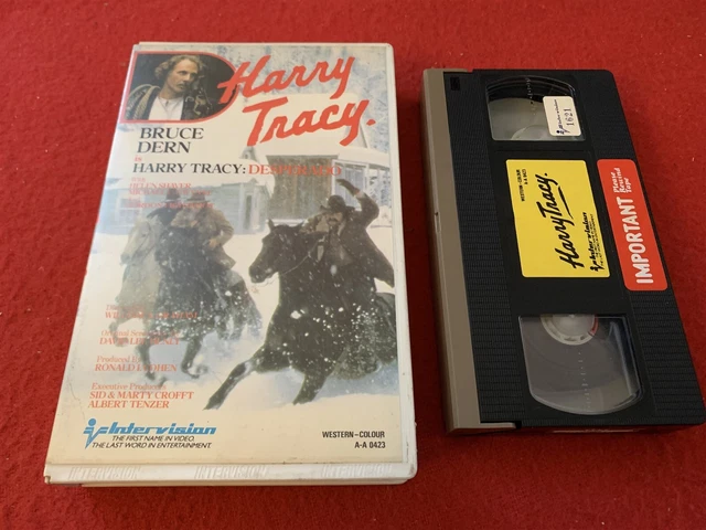 HARRY TRACY INTERVISION Pre-Cert Big Box Ex-Rental Vhs Video Tested ...
