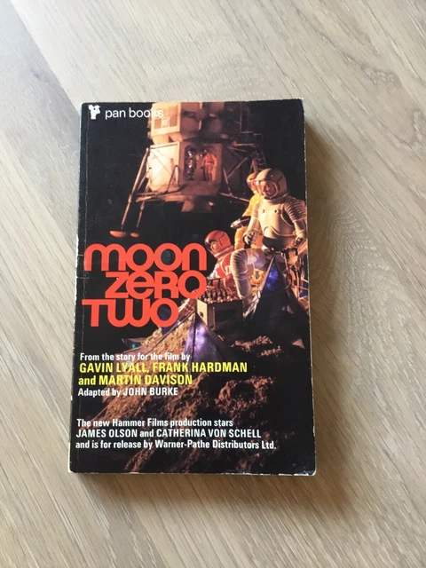 MOON ZERO TWO by John Burke Hammer Horror Pan Books 1969 Film Tie-In £2 ...