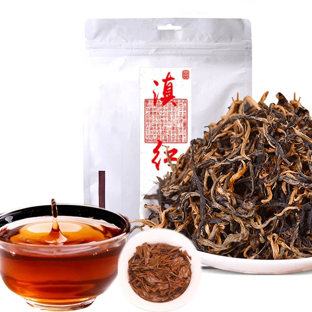 HONG MAO FENG Tea Yunnan Dianhong Gong Fu Red Tea Dian Hong Chinese ...