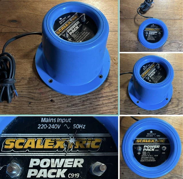 SCALEXTRIC C919 TRANSFORMER Power Pack Supply Unit 220-240V ~ 50Hz 13 ...