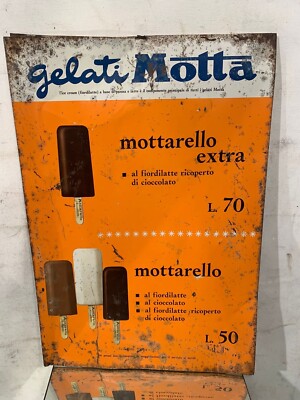 LISTINO PREZZI GELATI Algida vintage EUR 150,00 - PicClick IT