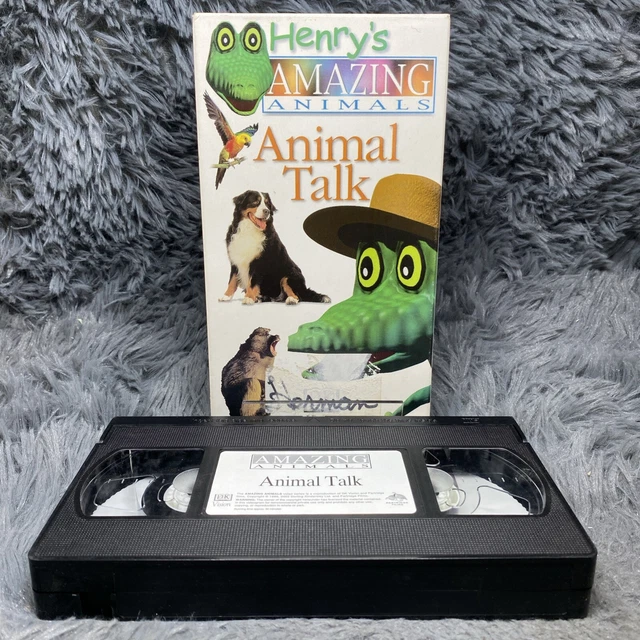 HENRY’S AMAZING ANIMALS: Animal Talk VHS Tape 1999 DK Vision Education ...