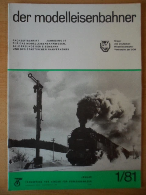 MODÉLISME FERROVIAIRE 1 - 1981 MODÉLISME LOCOMOTIVES Reichsbahn RDA EUR 3,99 - PicClick FR