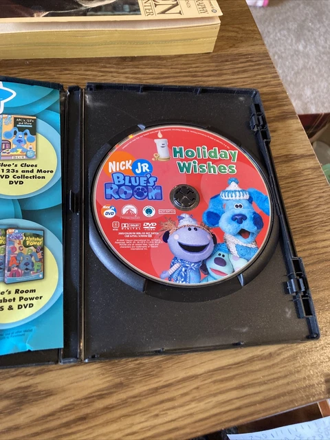 Nick Jr Blues Room Holiday Wishes Dvd Blues Clues 2005 686 Picclick Ca