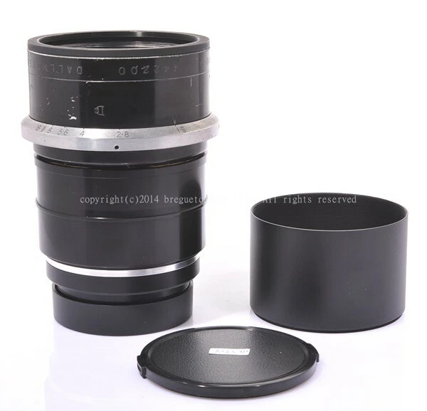 DALLMEYER SUPER SIX Anastigmat F=6" 150mm f/1.9 to Hasselblad V for ...